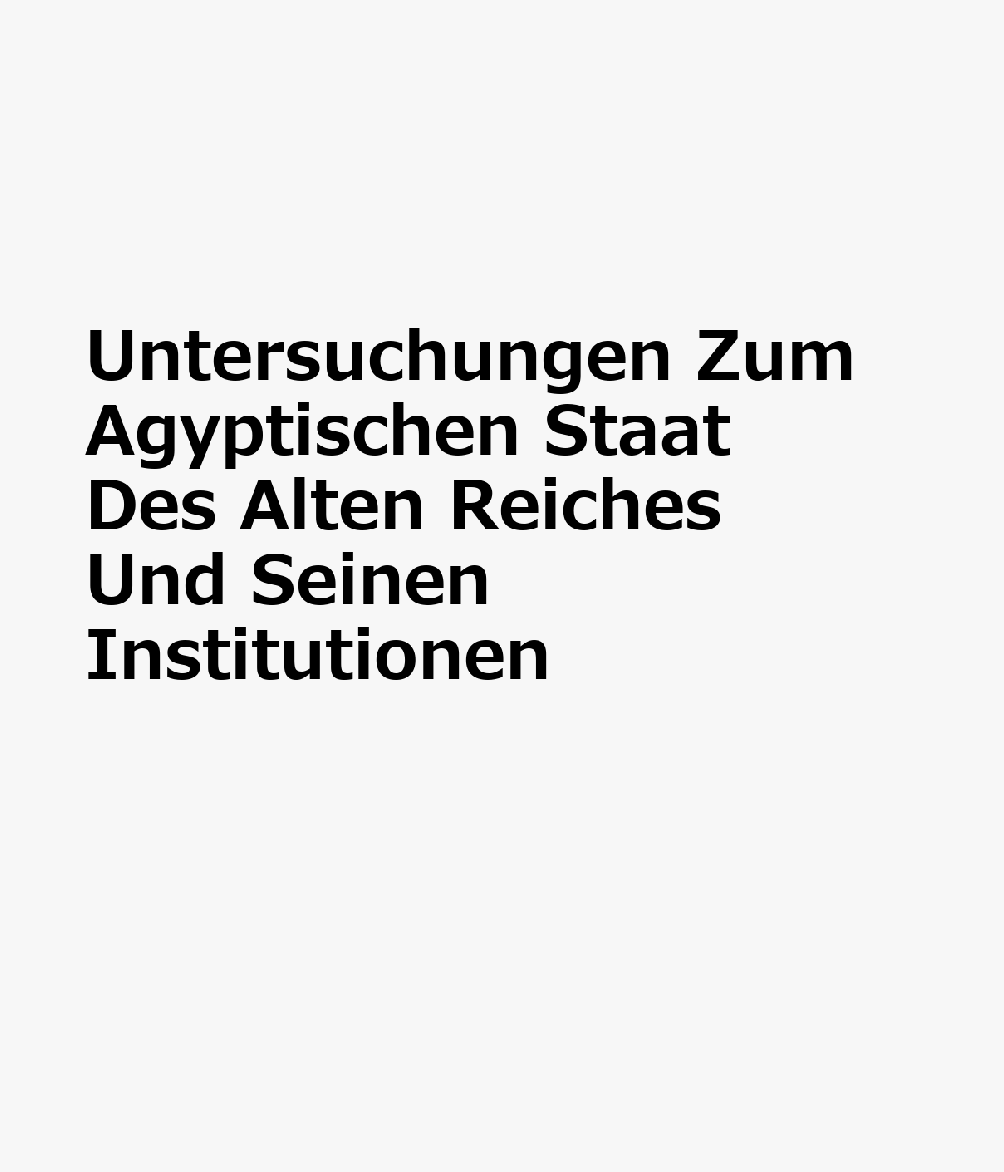 UNTERSUCHUNGEN ZUM AGYPTISCHEN Petra Andrassy GOLDEN HOUSE PUBN2008 Paperback English ISBN：9781906137083 洋書 Social Scien...