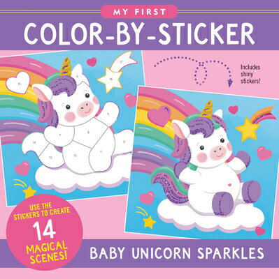 MY 1ST COLORーBYーSTICKER BK ー B ー PETER PAUPER2026 Paperback English ISBN：9781441347084 洋書 Books for kids（児童書） Juvenile F...
