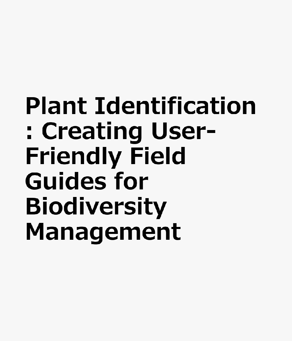 PLANT IDENTIFICATION People and Plants International Conservation Anna Lawrence ROUTLEDGE2017 Hardcover English ISBN：978...