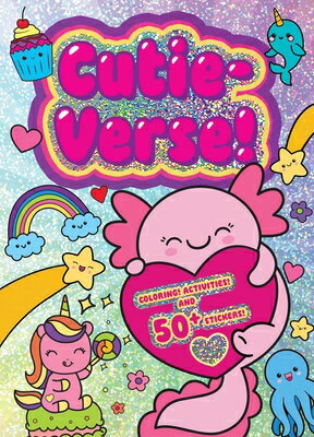 JUMBO FOIL COLOR BK CUTIEーVERS Jumbo 224ーPage Coloring Book Editors of Silver Dolphin Books Daniela Massironi SILVER DOL...