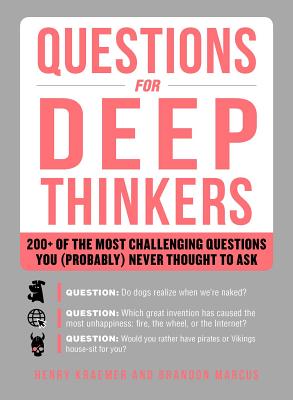 QUES FOR DEEP THINKERS Henry Kraemer Brandon Marcus ADAMS MEDIA2018 Paperback English ISBN：9781507207123 洋書 Fiction & Li...