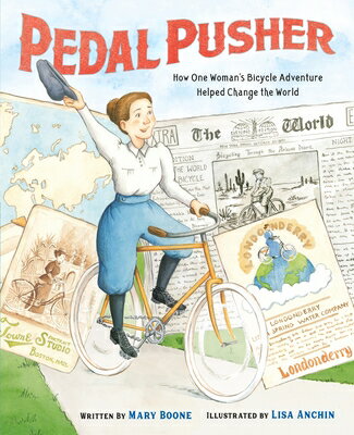 PEDAL PUSHER Mary Boone Lisa Anchin HENRY HOLT2025 Hardcover English ISBN：9781250837127 洋書 Books for kids（児童書） Juvenile ...