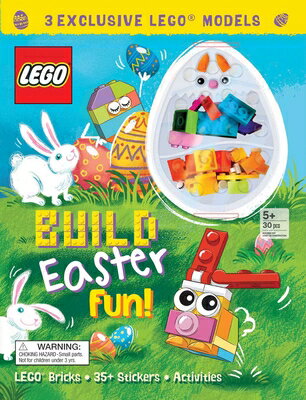 LEGO BKS BUILD EASTER FUNーACTI Activity Book with Minifigure Ameet Publishing STUDIO FUN INTL2021 Paperback English TOY ...