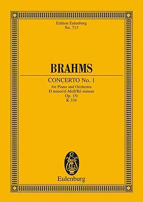 BRAHMS CONCERTO NO 1 Edition Eulenburg Johannes Brahms Paul BaduraーSkoda EULENBURG1984 Paperback English ISBN：9783795767...