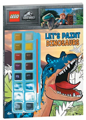 LEGO JURASSIC WORLD LETS PAINT Color & Activity with Paint Ameet Publishing STUDIO FUN INTL2021 Paperback English ISBN：9...