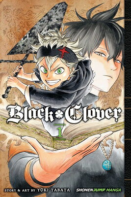 BLACK CLOVER VOL 1 Black Clover Yuki Tabata VIZ LLC2016 Paperback English ISBN：9781421587189 洋書 Family life & Comics（生活＆...