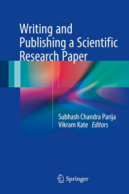 WRITING & PUB A SCIENTIFIC RES Subhash Chandra Parija Vikram Kate SPRINGER NATURE2017 Hardcover 2017 English ISBN：978981...