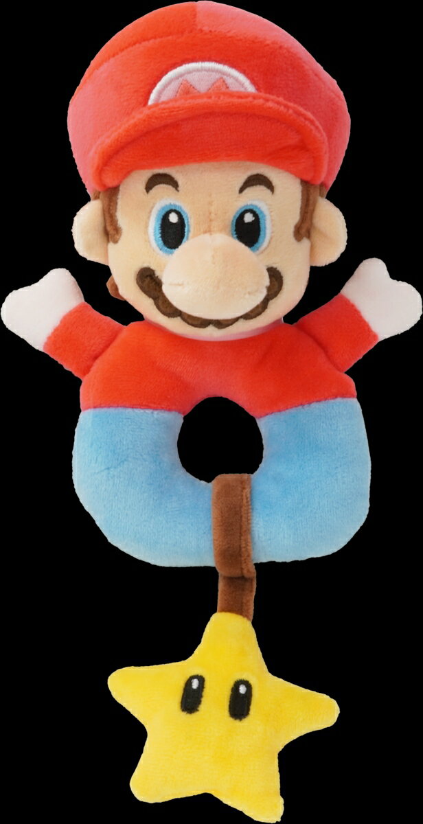 ハピネット 玩具【グッズ】【キャラクターグッズ】マリオ ラトル ガラガラ ベビー おもちゃ 手遊び マイマリオ　ラトル マリオ 発売日：2026年07月上旬 JAN：4907953817197 ゲーム おもちゃ ベビー向けおもちゃ がらがら...