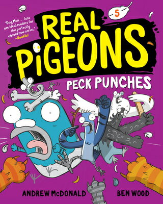 REAL PIGEONS PECK PUNCHES (BOO Real Pigeons Andrew McDonald Ben Wood YEARLING2024 Paperback English ISBN：9780593427231 洋...