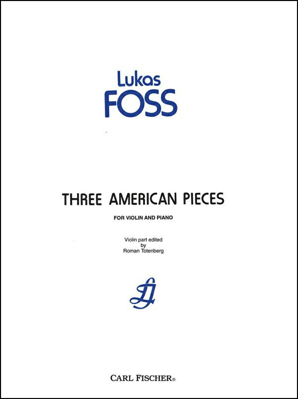 フォス, Lukas カール・フィッシャー社発行年月：1970年01月01日 予約締切日：1969年12月31日 ISBN：2600001317244 本 楽譜 バイオリン・チェロ・コントラバス その他