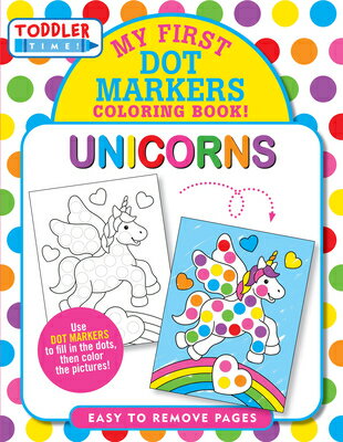 UNICORNS DOT MARKERS COLOR BK ー PETER PAUPER2026 Paperback English ISBN：9781441347244 洋書 Books for kids（児童書） Juvenile Fi...