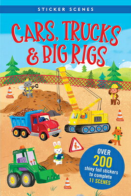 STICKERSーCARS TRUCKS & BIG RIG ー PETER PAUPER2026 Paperback English ISBN：9781441347268 洋書 Books for kids（児童書） Juvenile F...