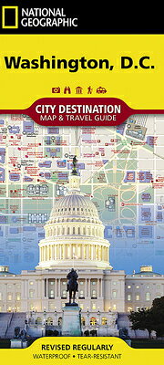 MAPーWASHINGTON DC MAP 2026/E National Geographic Destination City Map National Geographic Maps NATL GEOGRAPHIC MAPS2017 ...