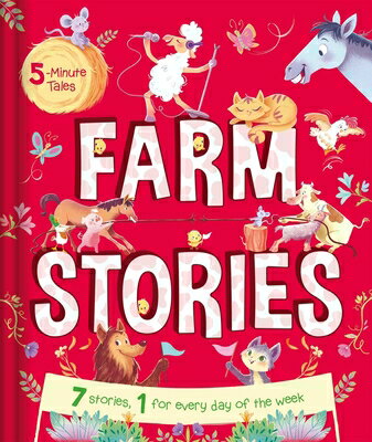 5ーMIN TALES FARM STORIES Igloobooks Francesca de Luca IGLOOBOOKS2020 Hardcover English ISBN：9781839037313 洋書 Books for k...