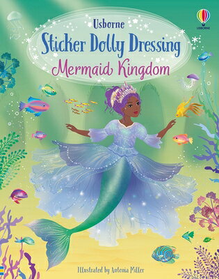 SDD MERMAID KINGDOM Sticker Dolly Dressing Fiona Watt Antonia Miller USBORNE BOOKS2023 Paperback English ISBN：9781805317...