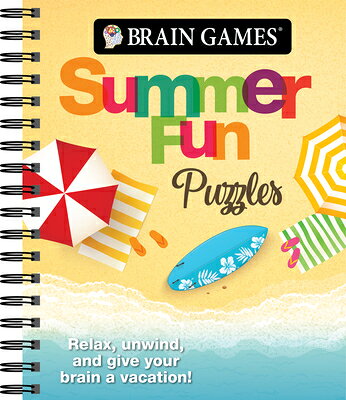BRAIN GAMES ー SUMMER FUN PUZZL Brain Games Publications International Ltd Brain Games PUBN INTL2019 Spiral English ISBN：...