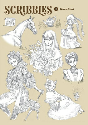 SCRIBBLES VOL 1 Scribbles Kaoru Mori Abigail Blackman William Flanagan YEN PR2023 Hardcover English ISBN：9781975367374 洋...