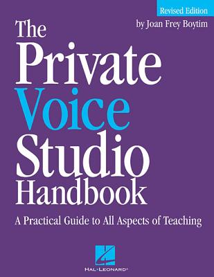 PRIVATE VOICE STUDIO HANDBK Joan Frey Boytim HAL LEONARD PUB CO2003 Paperback English ISBN：9780634047381 洋書 Art & Entert...