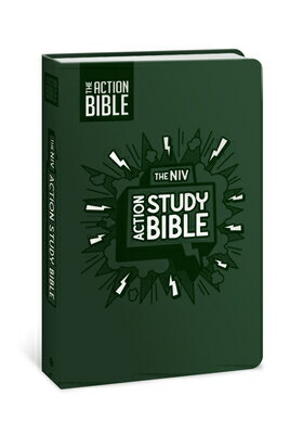 NIV ACTION STUDY BIBLE LEATHER Action Bible David C Cook Sergio Cariello DAVID C COOK2025 Imitation　Leather Premium Engl...