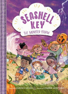 MONSTER STORM (SEASHELL KEY #2 Seashell Key Lourdes Heuer Lynnor Bontigao AMULET BOOKS2025 Hardcover English ISBN：978141...