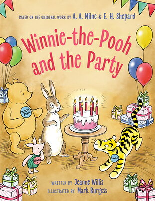 WINNIEーTHEーPOOH & THE PARTY WinnieーTheーPooh Jeanne Willis Mark Burgess DUTTON2026 Hardcover English ISBN：9780593697450 洋...