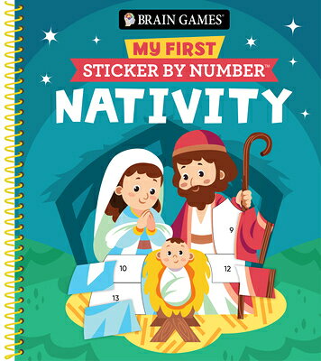 BG ー MY 1ST STICKER BY NUMBER Brain Games ー My First Sticker by Number Publications International Ltd Brain Games New Se...