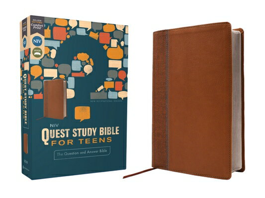 NIV QUEST STUDY BIBLE FOR TEEN Christianity Today Intl Zondervan ZONDERVAN2024 Imitation　Leather English ISBN：9780310457...