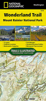 MAPーWONDERLAND TRAIL MAP 2025/ National Geographic Topographic Map Guide National Geographic Maps NATL GEOGRAPHIC MAPS20...