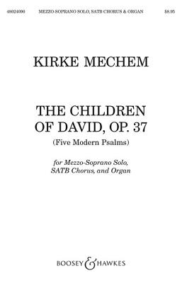 CHILDREN OF DAVID (FIVE MODERN Kirke Mechem BOOSEY & HAWKES2017 Paperback English ISBN：9781495097522 洋書 Art & Entertainm...