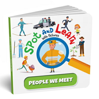 SPOT & LEARN W/PICT PEOPLE WE Penguin Books PENGUIN SELECT2025 Board　Books English ISBN：9789815127539 洋書 Books for kids（...