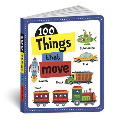 100 THINGS THAT MOVE Penguin Books PENGUIN SELECT2025 Board　Books English ISBN：9789815127584 洋書 Books for kids（児童書） Juve...