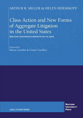 CLASS ACTION & NEW FORMS OF AG Helen Hershkoff Arthur R. Miller EGEA SPA BOCCONI UNIV PR2025 Paperback English ISBN：9791...