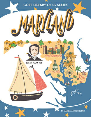 MARYLAND Core Library of Us States Marcia Amidon Lusted CORE LIB2022 Library　Binding English ISBN：9781532197611 洋書 Books...