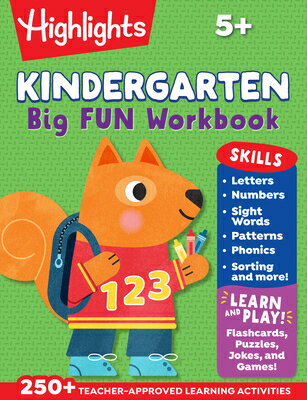 KINDERGARTEN BIG FUN WORKBK Highlights Big Fun Activity Workbooks Highlights Learning HIGHLIGHTS PR2017 Paperback Englis...