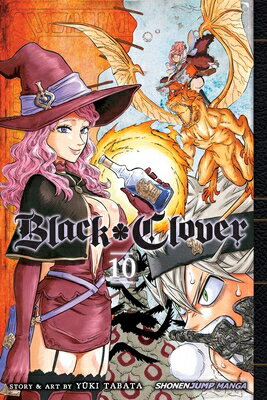 BLACK CLOVER VOL 10 Black Clover Yuki Tabata VIZ LLC2018 Paperback English ISBN：9781421597638 洋書 Family life & Comics（生活...