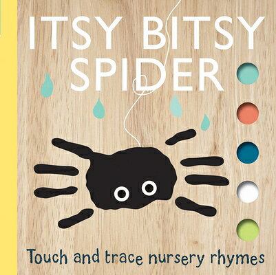 TOUCH & TRACE NURSERY RHYMES I Touch and Trace Nursery Rhymes Emily Bannister SILVER DOLPHIN BOOKS2016 Board　Books Engli...