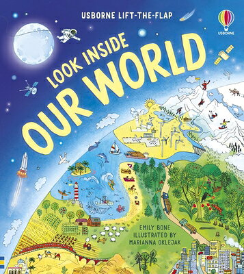 LOOK INSIDE OUR WORLD Look Inside Emily Bone Marianna Oklejak USBORNE BOOKS2023 Board　Books English ISBN：9781805317661 洋...