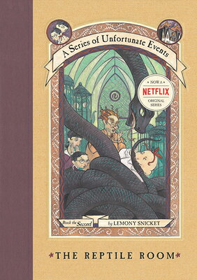 SUE #2 THE REPTILE ROOM A Unfortunate Events Lemony Snicket Brett Helquist Michael Kupperman HARPERCOLLINS1999 Hardcover...