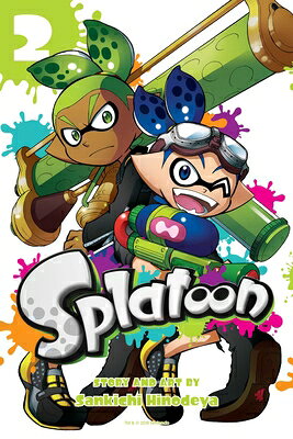 SPLATOON VOL 2 Splatoon Sankichi Hinodeya VIZ LLC2018 Paperback English ISBN：9781421597683 洋書 Family life & Comics（生活＆コミ...