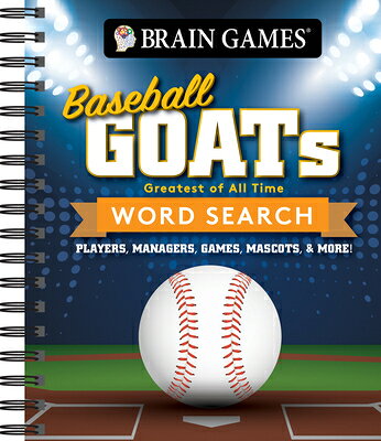 BG ー BASEBALL GOATS (GREATEST Brain Games Publications International Ltd Brain Games PUBN INTL2025 Spiral English ISBN：9...