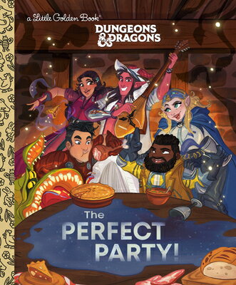 PERFECT PARTY (DUNGEONS & DRAG Little Golden Book David Lewman Maria Malandrino GOLDEN BOOKS PUB CO INC2025 Hardcover En...