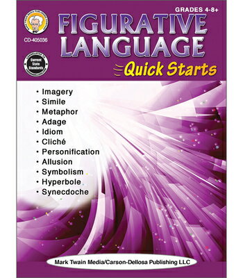 FIGURATIVE LANGUAGE QUICK STAR Jane Heitman MARK TWAIN MEDIA2019 Paperback English ISBN：9781622237708 洋書 Family life & C...