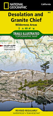 MAPーDESOLATION & GRANITE CHIEF National Geographic Trails Illustrated Map National Geographic Maps NATL GEOGRAPHIC MAPS2...
