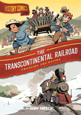 TRANSCONTINENTAL RAILROAD History Comics Andy Hirsch BOUND TO STAY BOUND2022 Prebound English ISBN：9798855057744 洋書 Book...