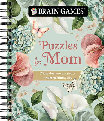 BG ー PUZZLES FOR MOM Brain Games Publications International Ltd Brain Games PUBN INTL2025 Spiral English ISBN：9781639387...