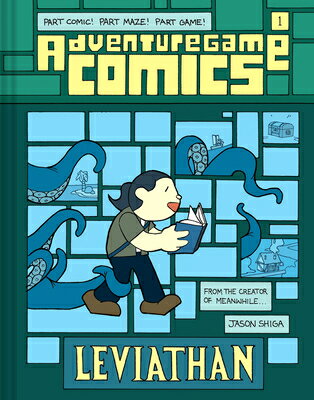 ADVENTUREGAME COMICS LEVIATHAN Adventuregame Comics Jason Shiga AMULET BOOKS2022 Hardcover English ISBN：9781419757792 洋書...