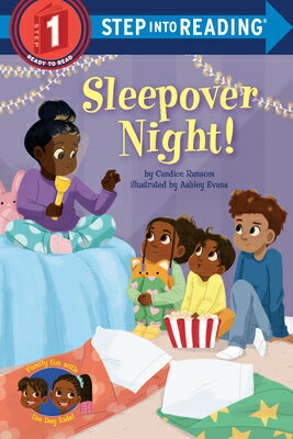 SLEEPOVER NIGHT Step Into Reading Candice Ransom Ashley Evans RANDOM HOUSE2025 Paperback English ISBN：9780593807798 洋書 B...