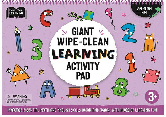 GIANT WIPEーCLEAN LEARNING ACTI Igloobooks Katie Abey IGLOOBOOKS2024 Spiral English ISBN：9781837717804 洋書 Books for kids（...