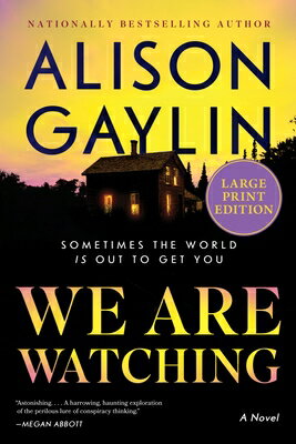 WE ARE WATCHING ーLP Alison Gaylin HARPERLUXE2025 Paperback English ISBN：9780063297807 洋書 Fiction & Literature（小説＆文芸） Fic...