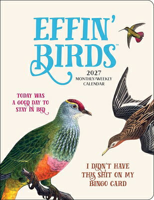 EFFIN BIRDS 2027 MONTHLY/WEEKL Aaron Reynolds ANDREWS & MCMEEL2026 Desk English ISBN：9798881607814 洋書 Fiction & Literatu...